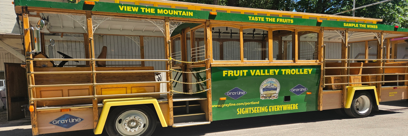 Fruit Valley Trolley: Introducing Our Brand-New Scenic Adventure